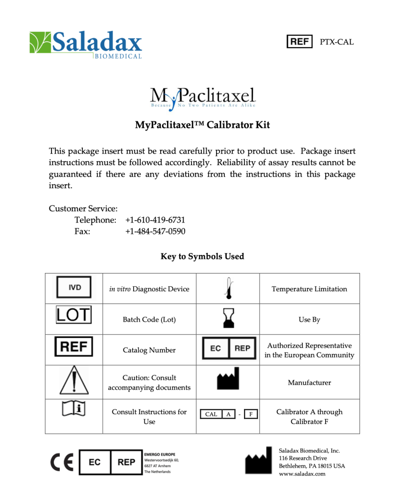 MyCare Oncology Product Documentation - MyCare Tests - OUS